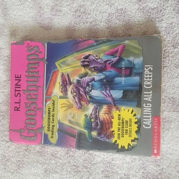 Other | 1996 Goosebumps Book Calling All Creeps | Poshmark